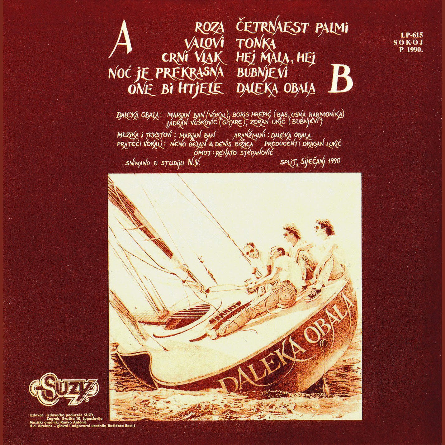 JUGO ROCK FOREVER: DALEKA OBALA - Daleka obala (1990)