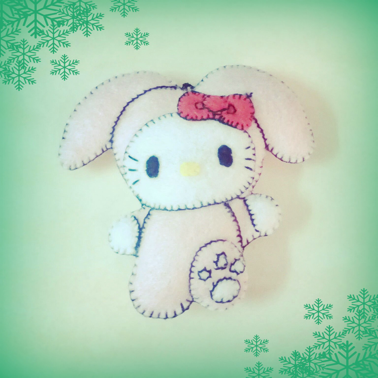 Yarnland aka CarmenPay Craft: Bunny Hello Kitty