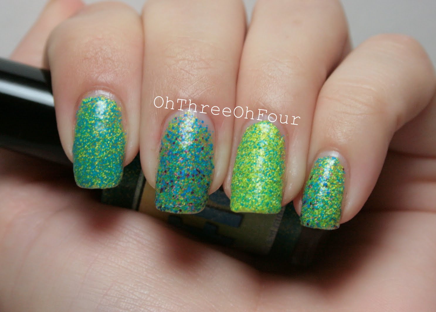 Oh Three Oh Four: Matte Glitter Comparison