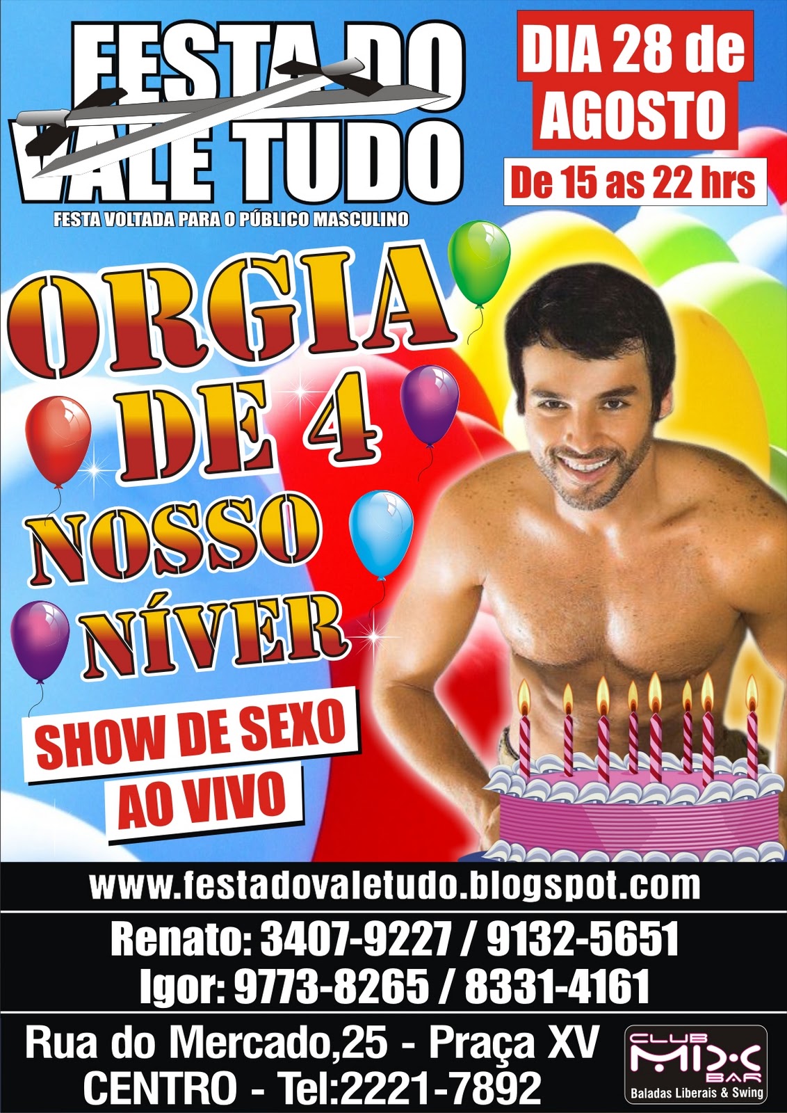 FESTA DO VALE TUDO: FLYERS