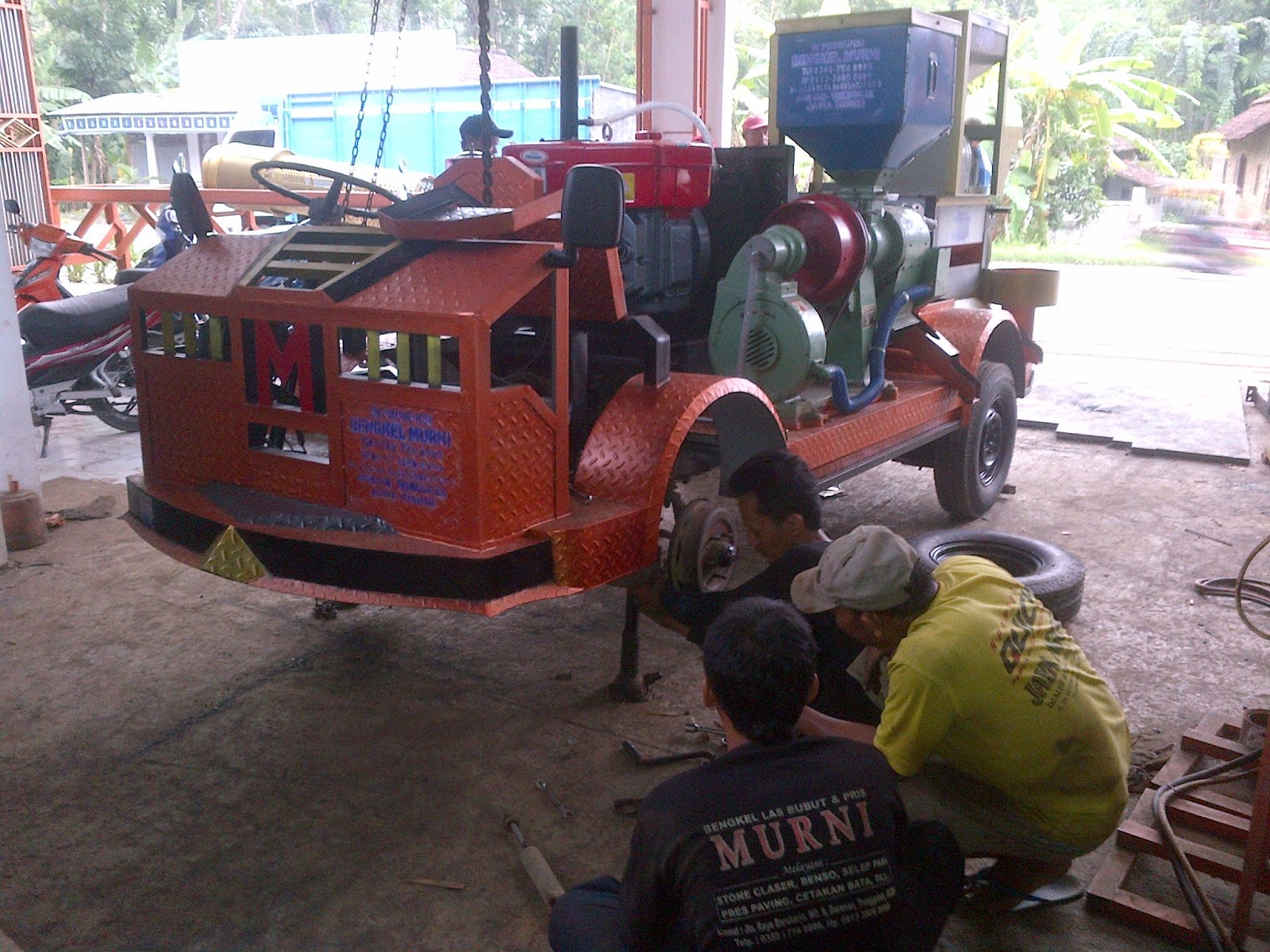 STONE CRUSHER / PECAH BATU / MESIN PEMECAH BATU / MESIN BATU SPLIT ...