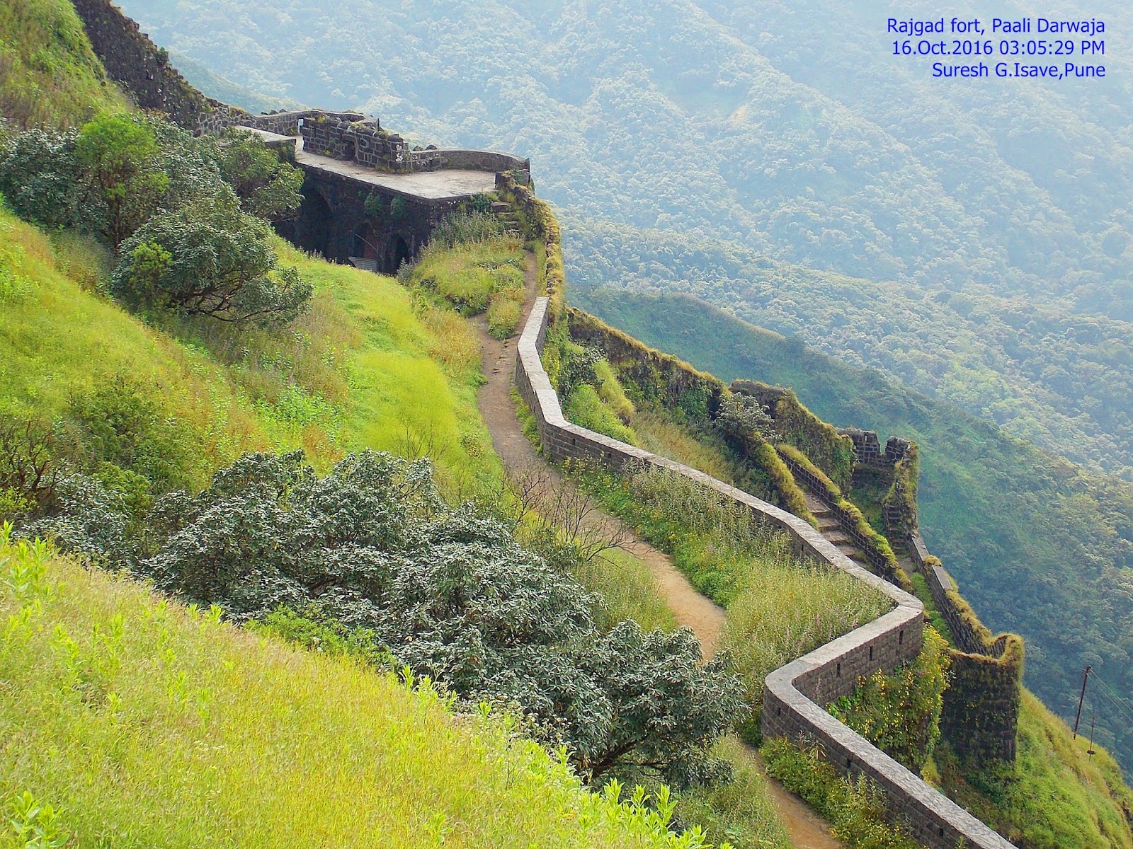 My Treks n Tours: Rajgad Fort Trek 2016