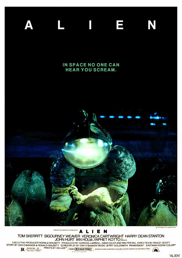 MÁS QUE CINE DE LOS OCHENTA: Alien, el octavo pasajero (1979, Ridley ...