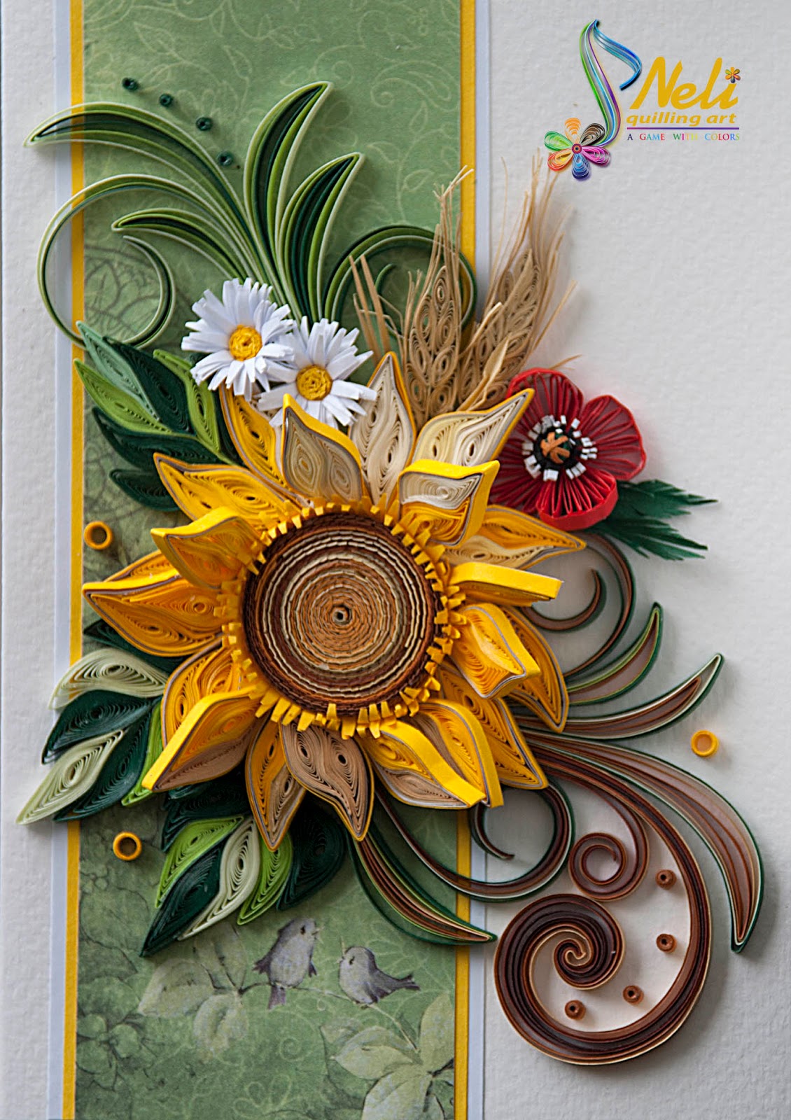 Neli Quilling Art: Summer
