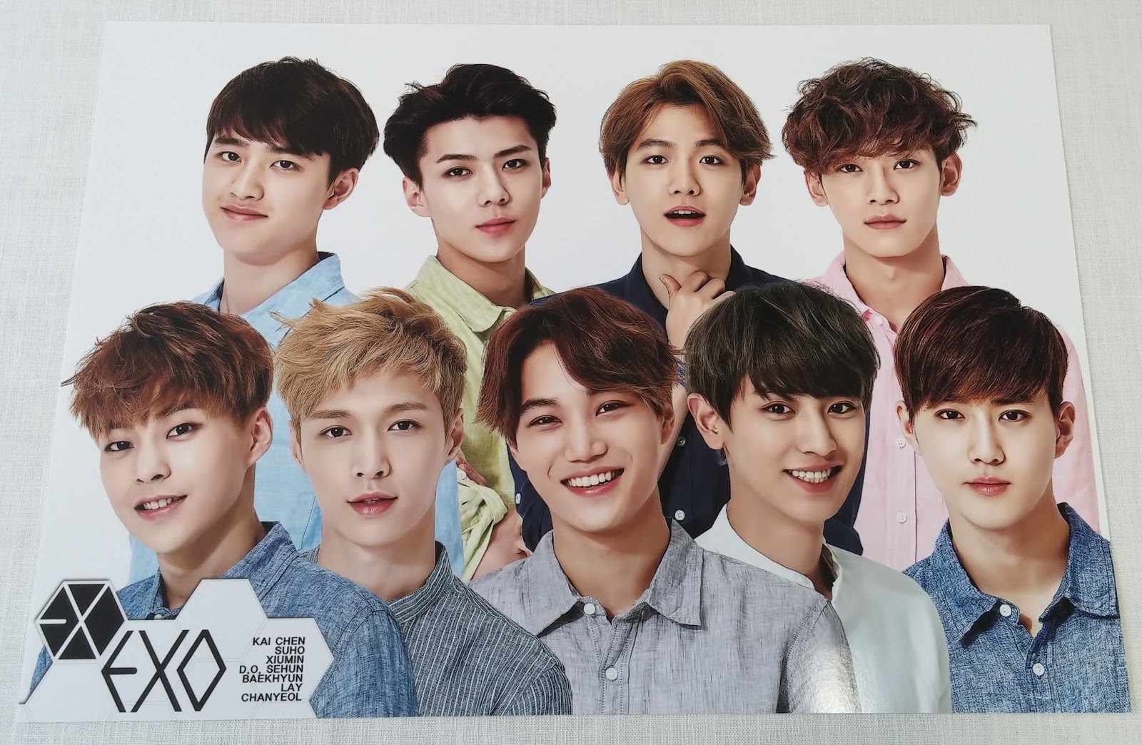 Hyuny's Collection: EXO Photo Poster A3 Bromide KPOP Star Gift HardTube ...