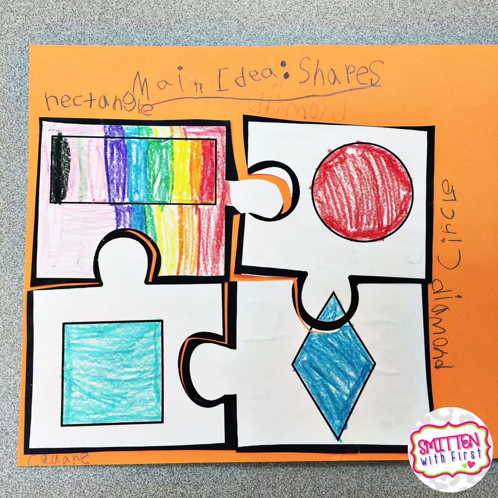 What's the Scoop? (Main Idea and details) - Smitten with First