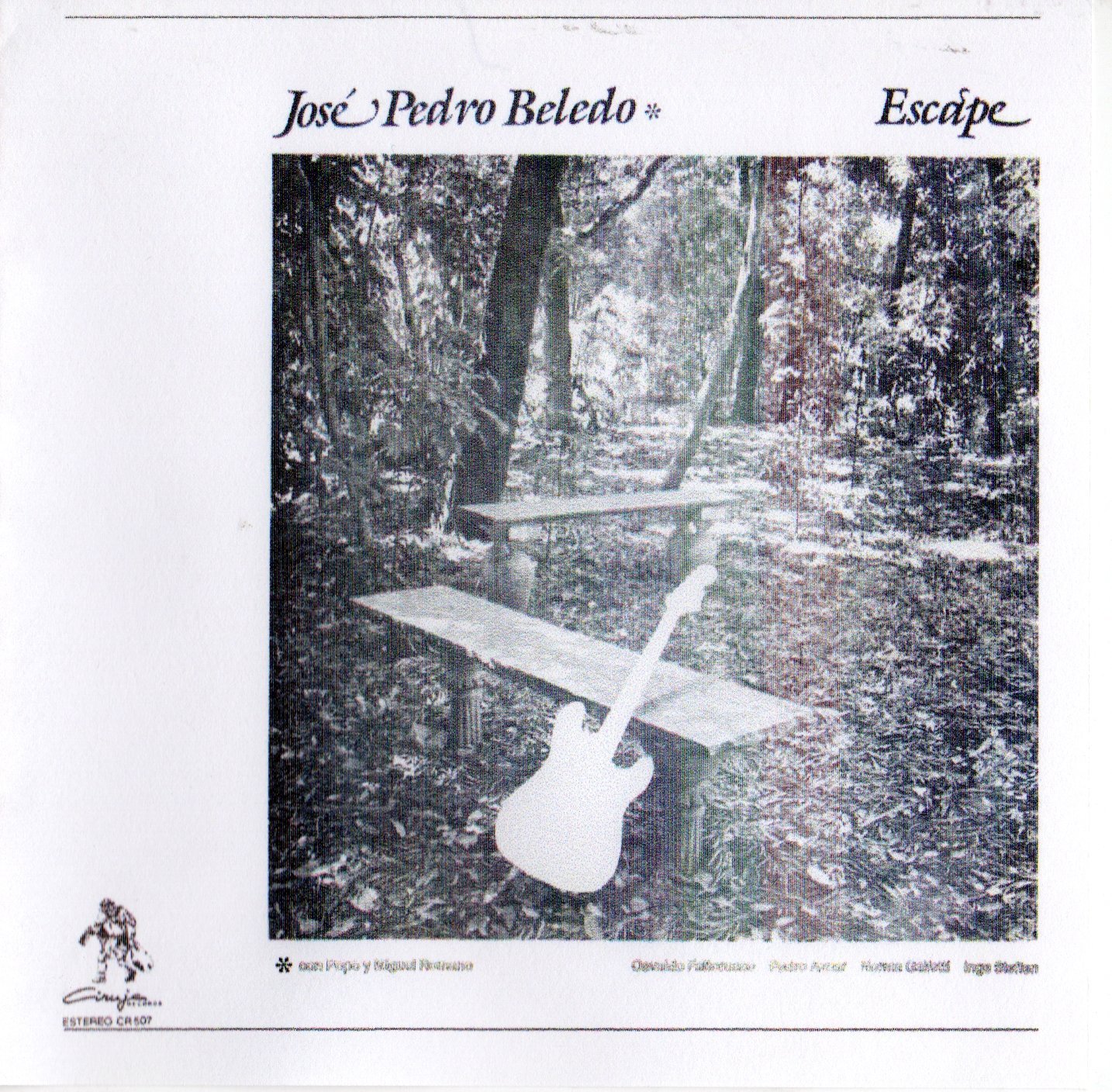progressive music reviews: Jose Pedro Beledo in Escape 1985