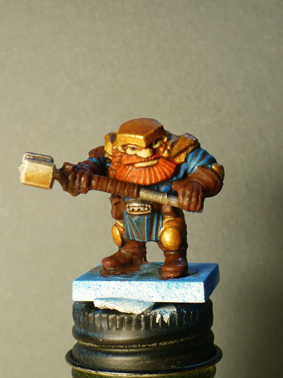 MLBN: Dwarf Warriors (Mantic Dwarf Ironclad)