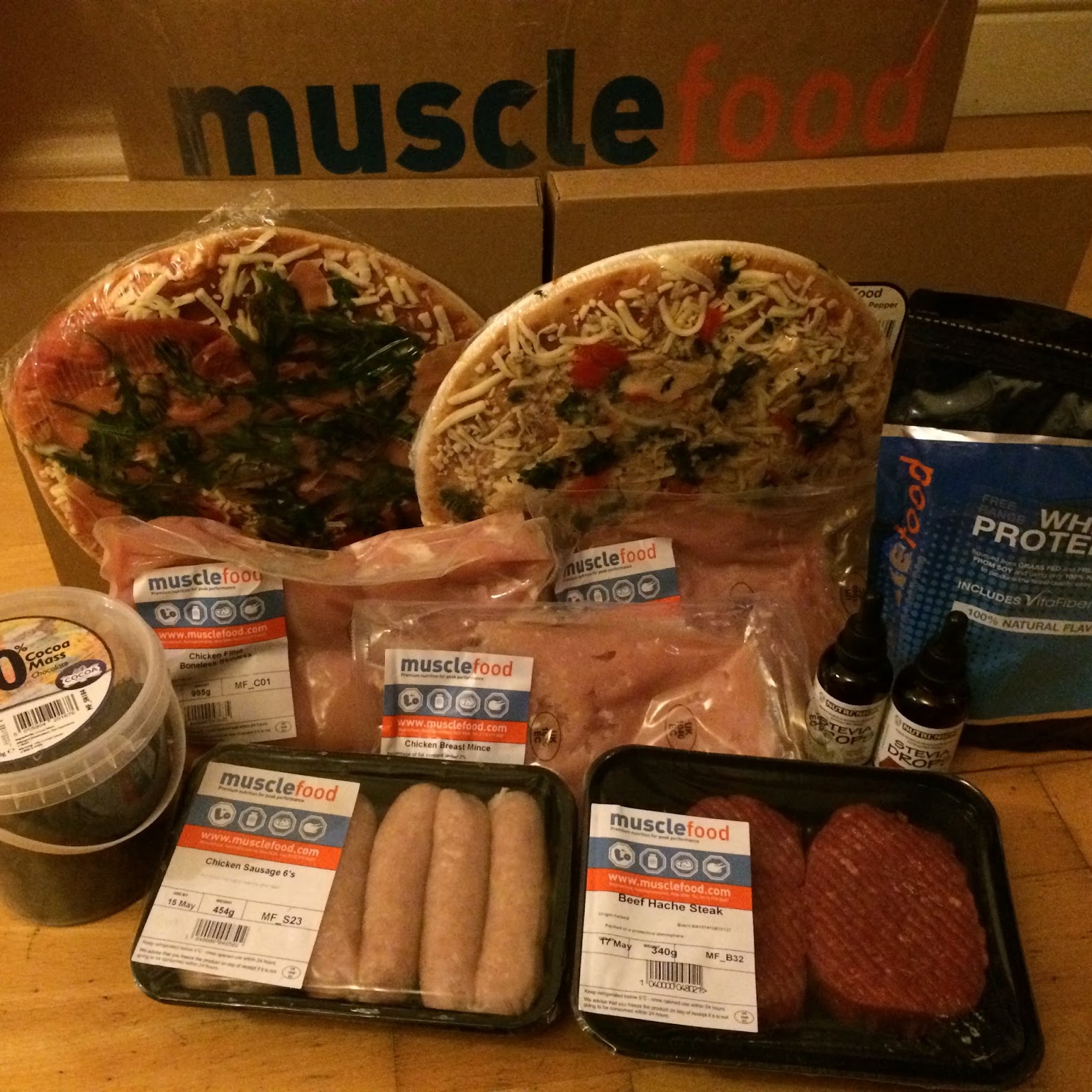 Where to Eat in London.... At home with Musclefood!