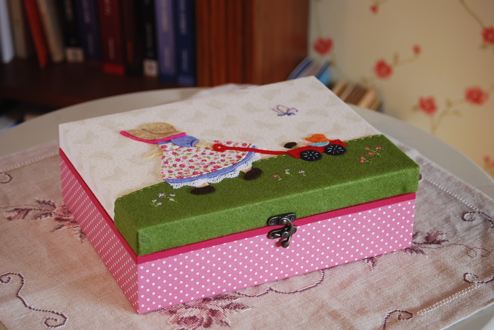 Artículos de Patchwork : BONITAS CAJAS DE MADERA DECORADAS AL ESTILO ...