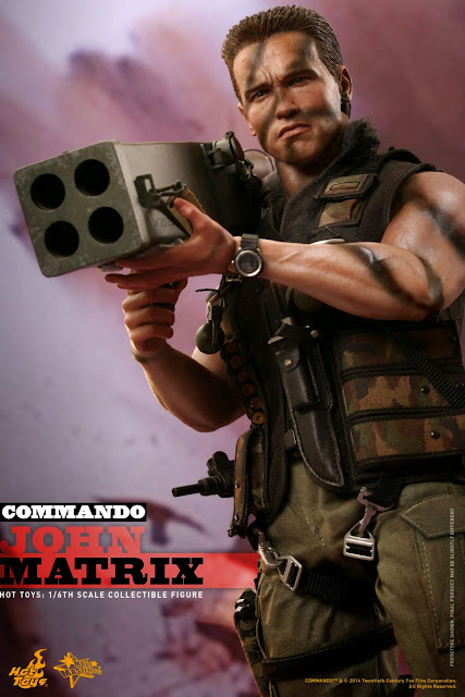 toyhaven: Preview Hot Toys MMS Commando: 1/6th Arnold Schwarzenegger as ...