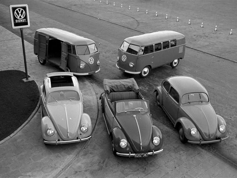 1949 VW Press Photo | Vintage volkswagen, Vw beetles, Volkswagen