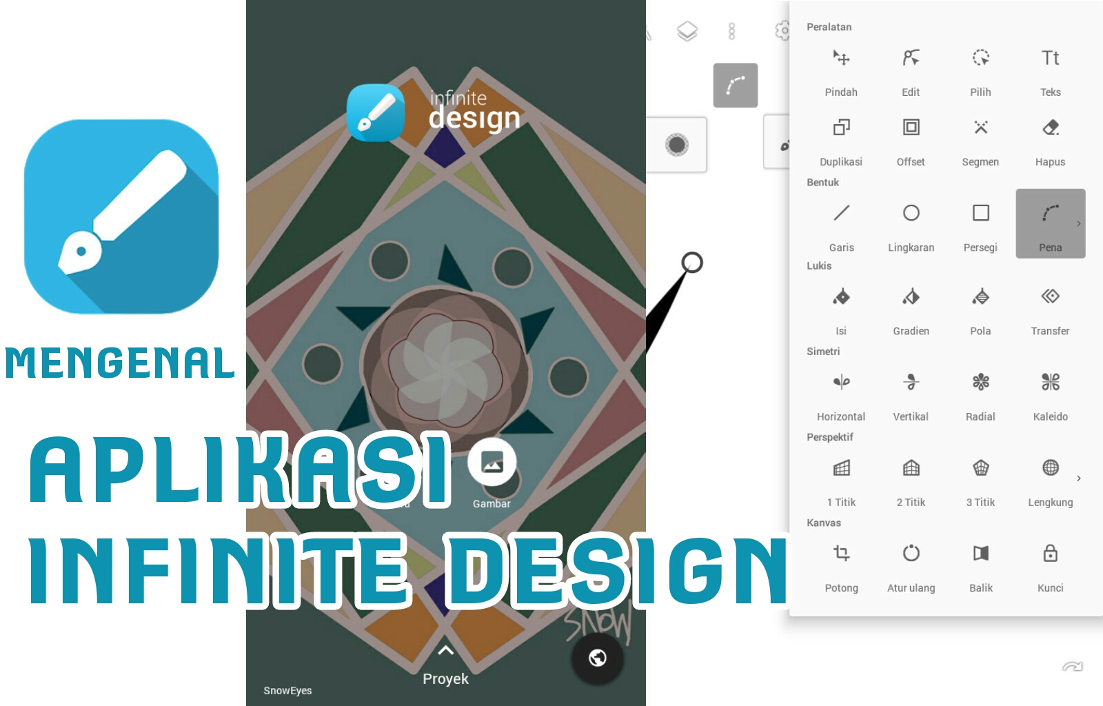 Mengenal Tools dan Macam-Macam Versi Aplikasi Infinite Design yang ...