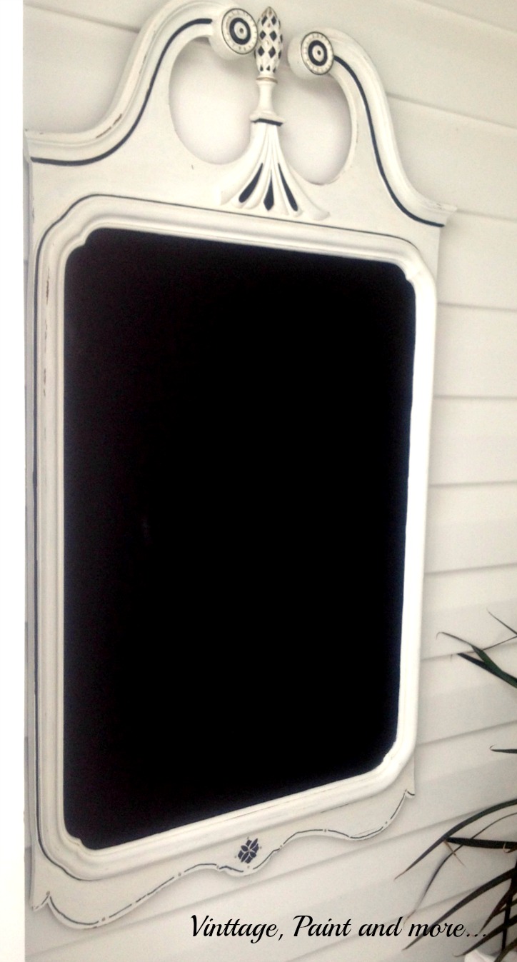 Black and White Chalkboard | Vintage, Paint and more...