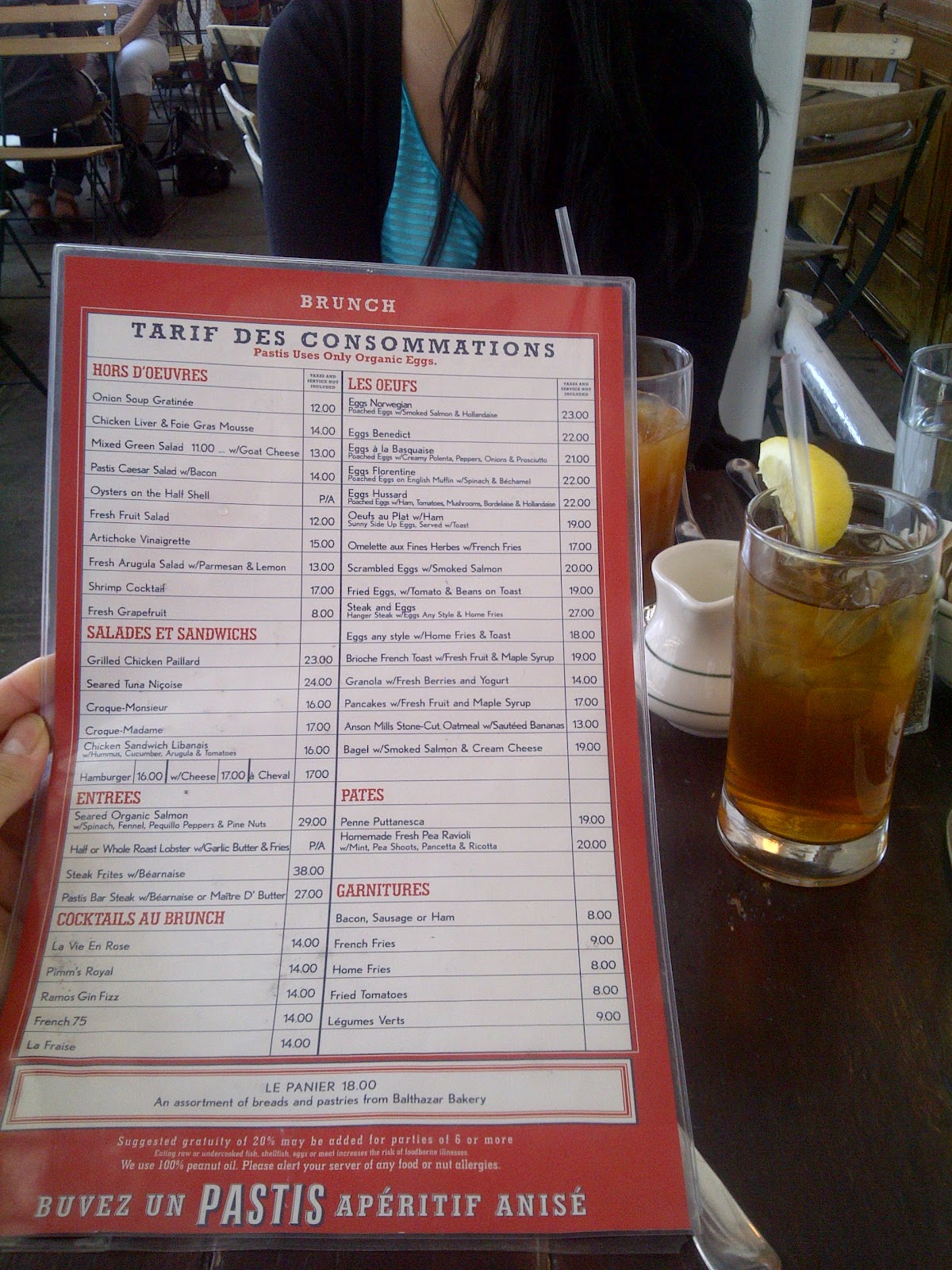 Little Ms. Piggys: Brunch: Pastis