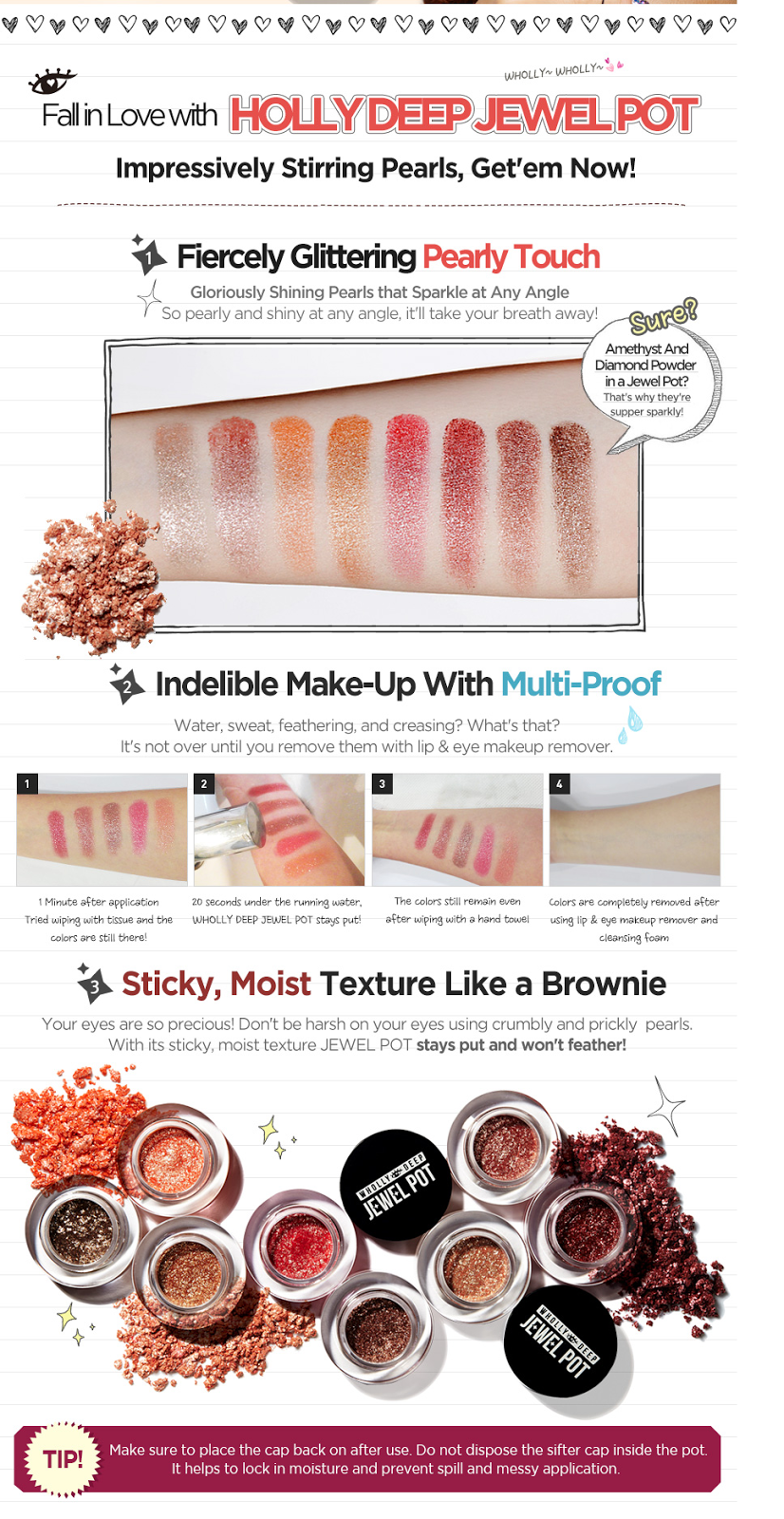 REVIEW | Peripera Wholly Deep Jewel Pot - Lippie Lace