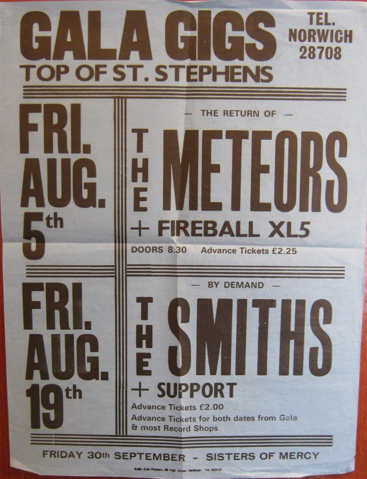 The Meteors - Gigs 1980 - 1985.: The Meteors - Gigs 1983