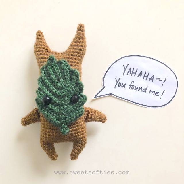 Korok Amigurumi Crochet Doll (The Legend of Zelda: Breath of the Wild ...