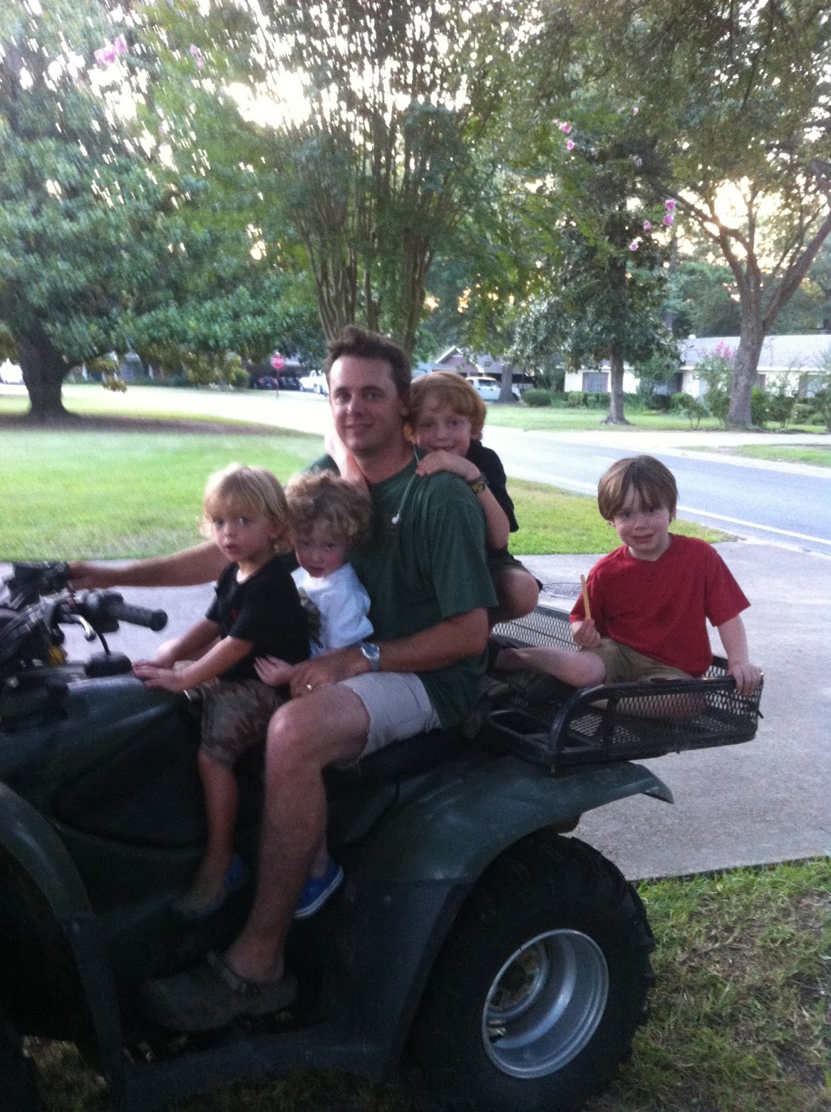 Ronnie, Shea, Rowan, and Asher