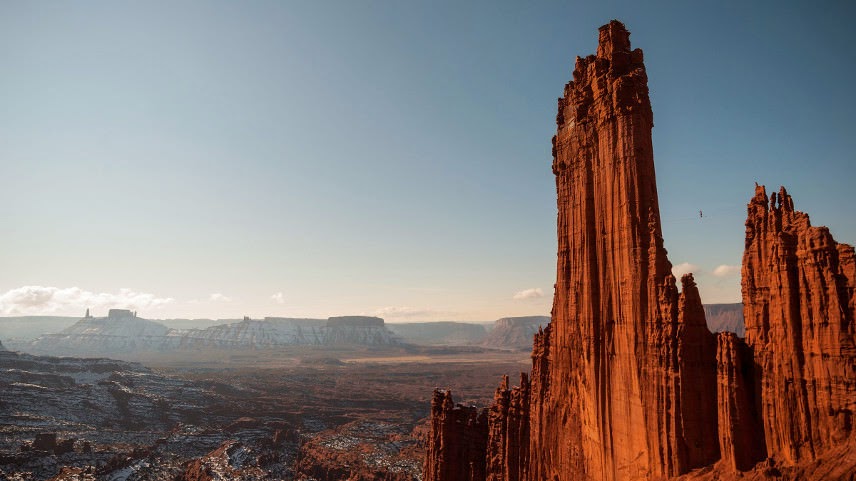 Slack - Depuis 2005 - All about balance !: Fisher Towers Highline - Moab