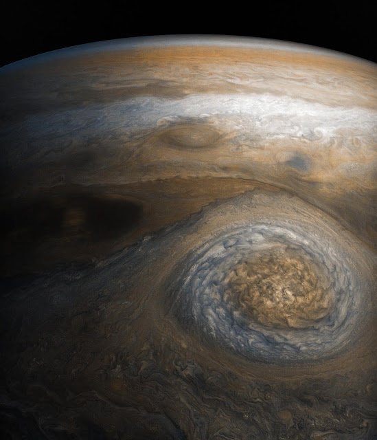 Jupiter Storm of the High North | Earth Blog