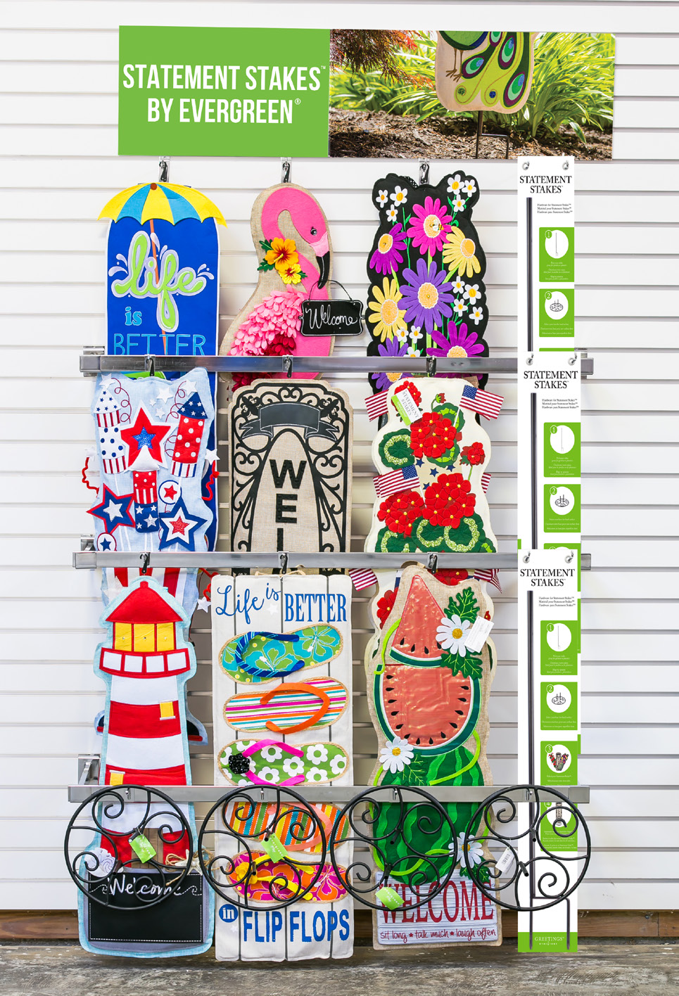 Evergreen Enterprises: Decorative Statement Stakes from Evergreen