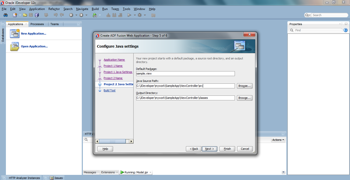 How to create an Oracle ADF Fusion Web Application? ~ Oracle ADF 12c ...