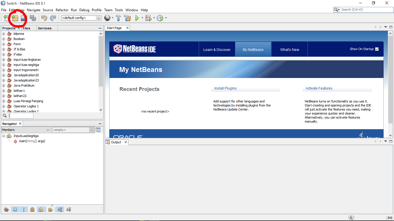 Cara Membuat Class Java di Netbeans | Programming Blog