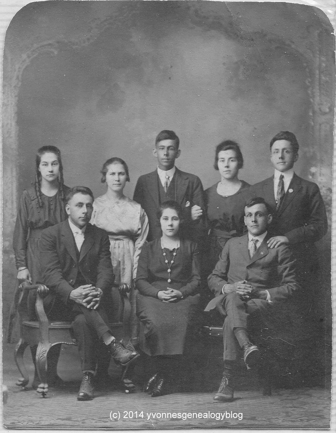 Yvonne's Genealogy Blog: Photo Consultation Part III – Vanasse Family
