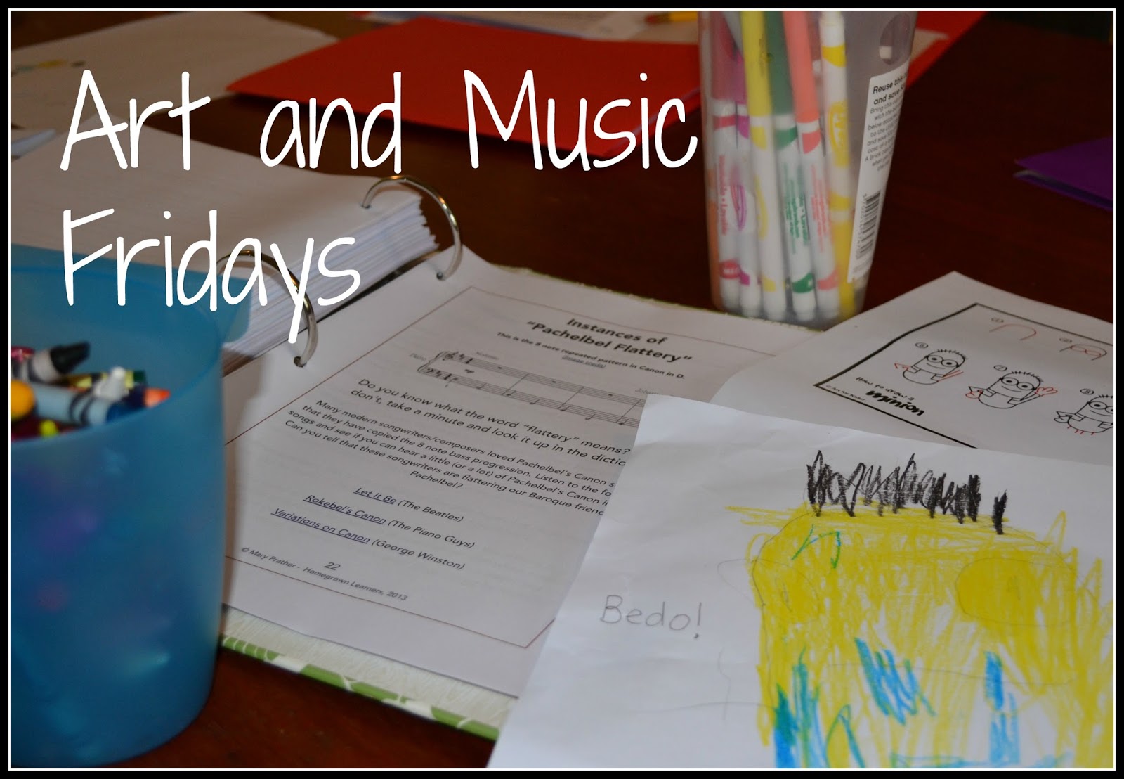 Frank Academy of Awesomeness: Art and Music Fridays