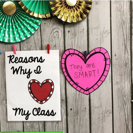 An Apple For The Teacher: Reasons Why I Love My Class - Valentine's Day ...
