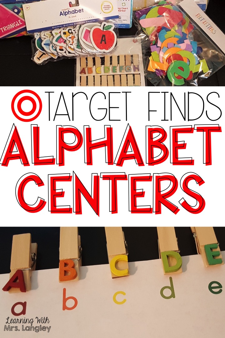 Alphabet Centers in Kindergarten | Learning with Mrs. Langley