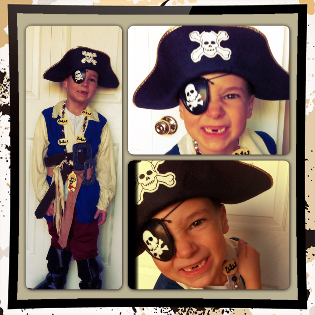 Cottrell Family: Hayden the Pirate...with knocked out Teeth!