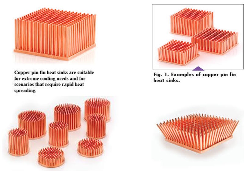 Thermal Management: Pin fin heat sink by Forging