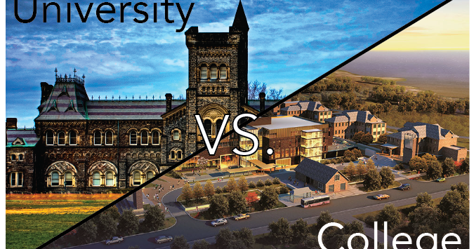 University vs. College: Choosing What's Right for You - A Lucid Cloak