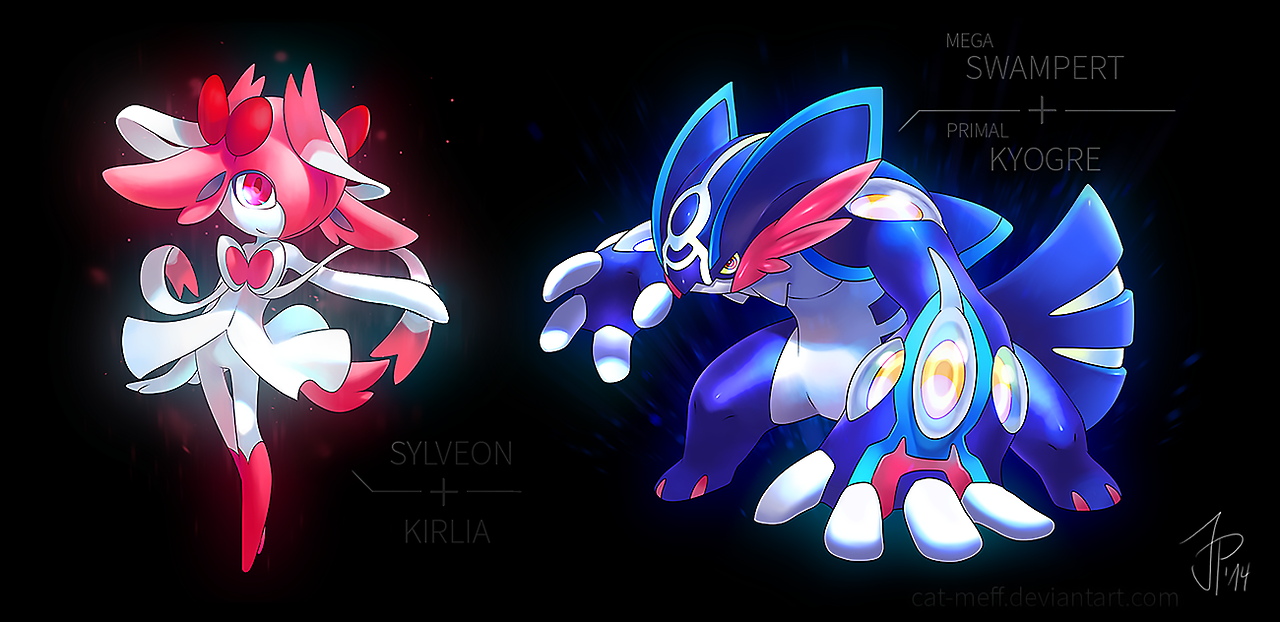 AKIWA ART: Kickass Pokemon Fusion Fan Art by Josephine