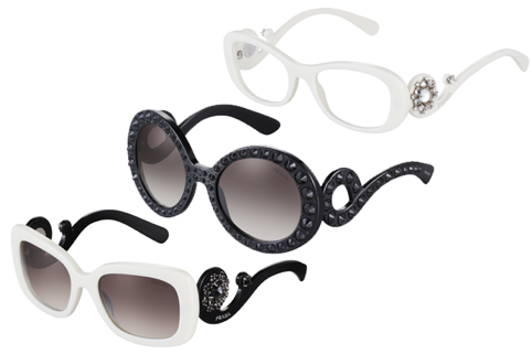 Otticanet: Prada Ornate: jewel glasses with an innovative spirit ...