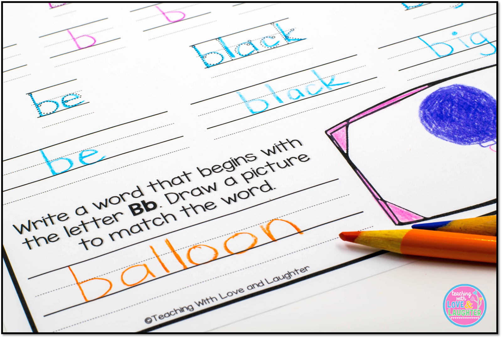 Teaching With Love and Laughter: Updated Freebie, Handwriting Packet ...