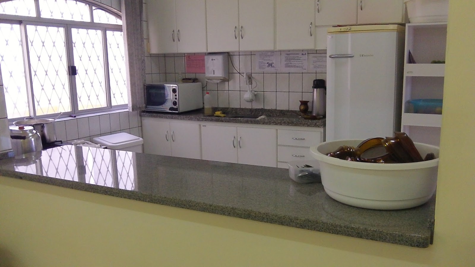 CMEI TIO ZEZINHO: Bancada Cozinha/Refeitório