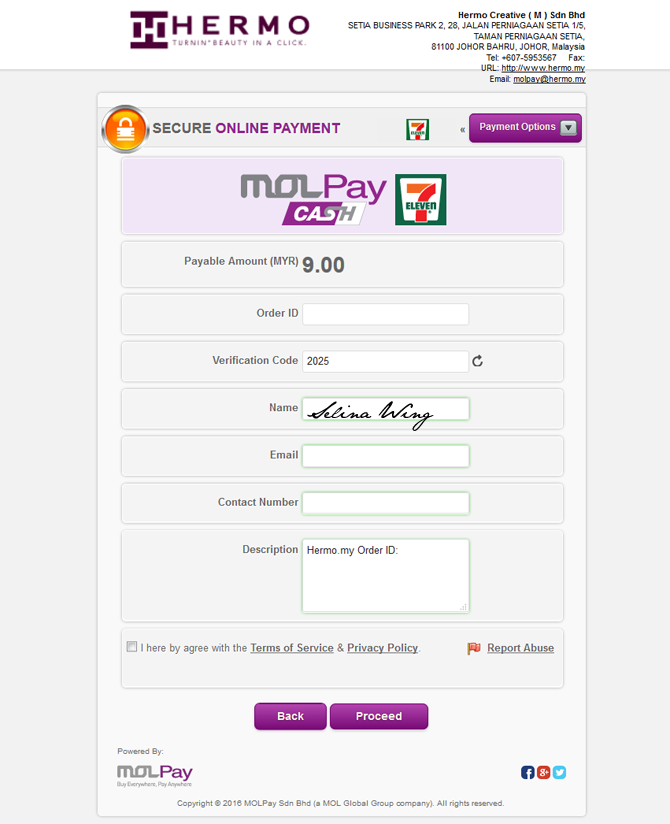 Shopping Hermo.my - Beauty Shop Online via Pay MOLPay Cash at 7-Eleven ...