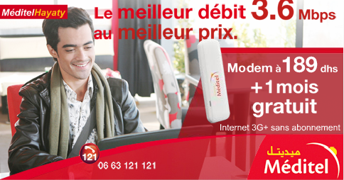 Meditel veut réduire le débit de vos connexions 3G. Voici les vraies ...