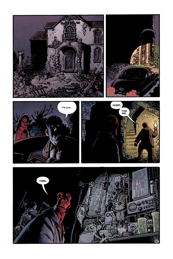 TheAngrySpark: Review: Hellboy: House of the Living Dead (comics)