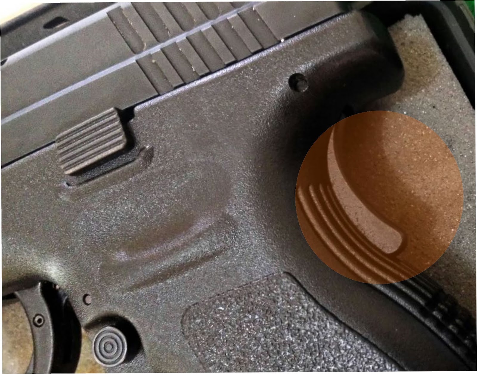 HS-9 Pistol Semi Otomatis Kaliber 9 mm - Polisi Tactica