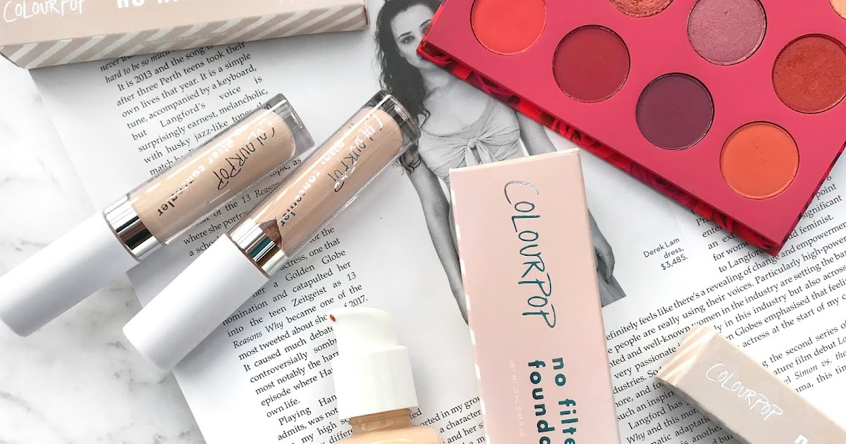 Review: Colourpop No Filter Foundation - Wellness by Kels