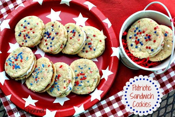 Patriotic Sandwich Cookies + {More Patriotic Treats} — Mommy's Kitchen