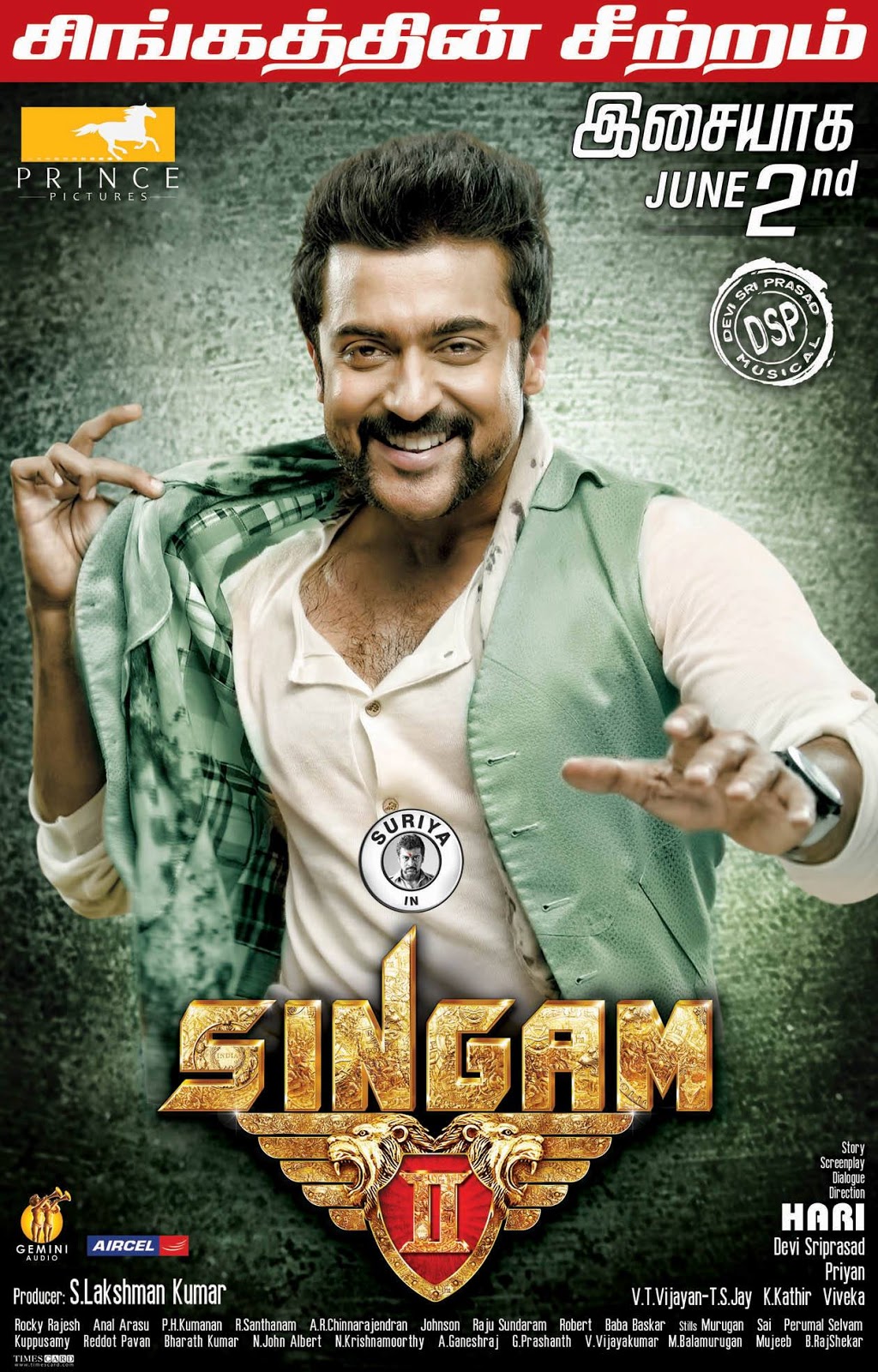 Singam 2 Poster Hd
