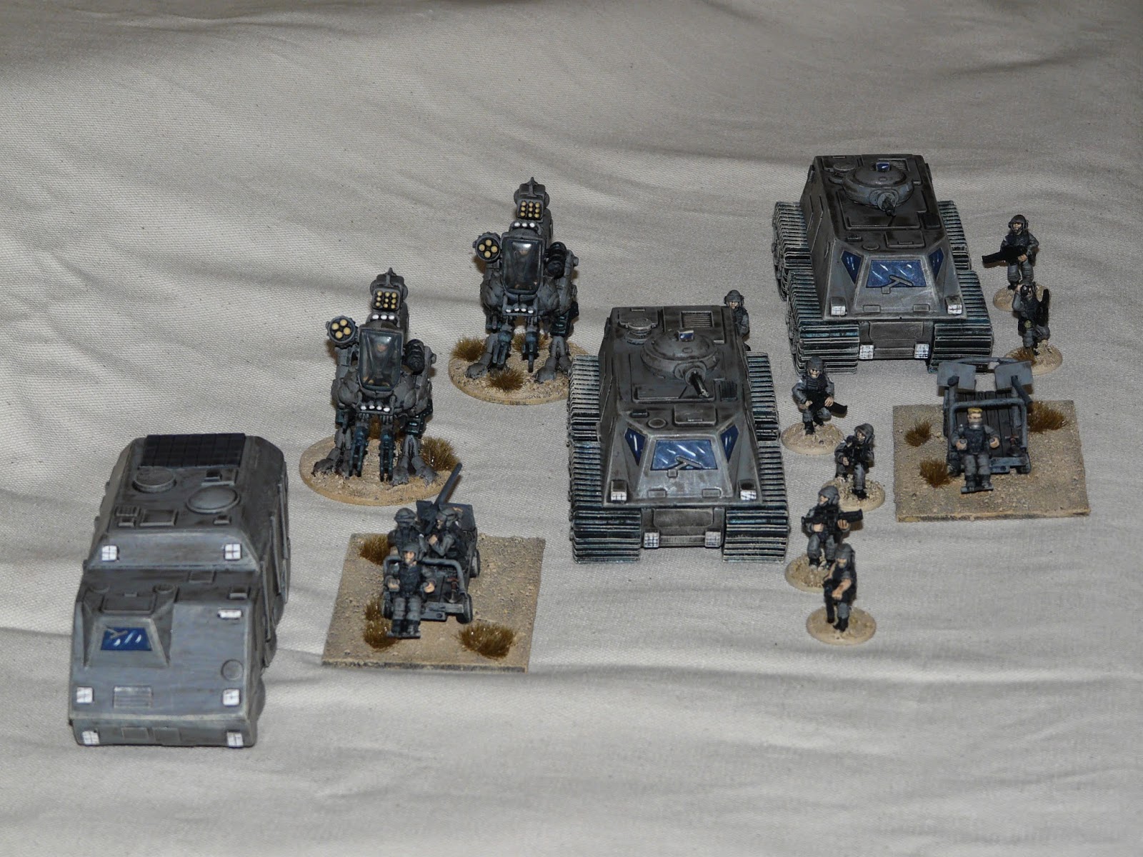 Dust, Tears & Dice: Daemonscape - 25mm Sci-fi Vehicles Part 2