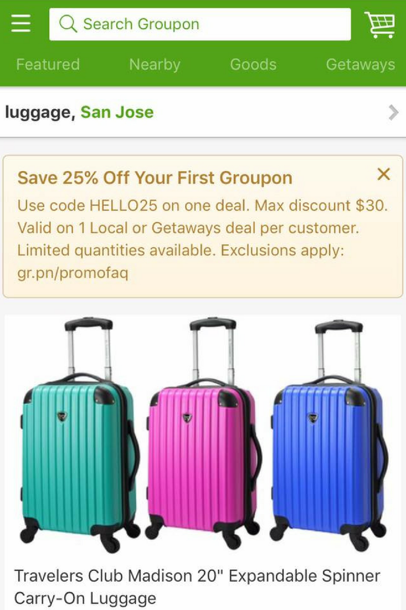 Michi Photostory: Shopping at Groupon