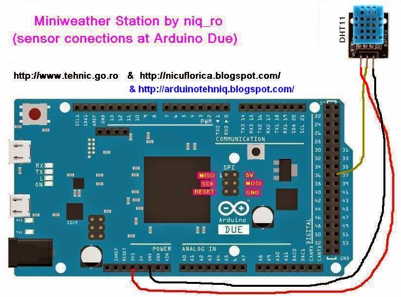 Arduino tehNiq: Arduino Due and 2.2" TFT display with ILI9341 driver