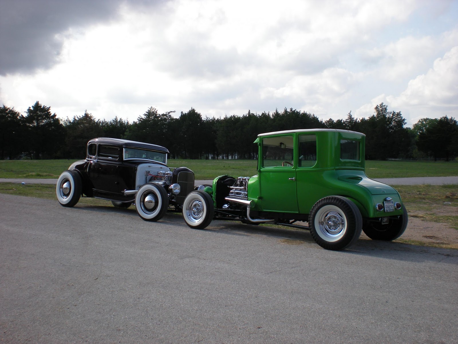 Rockabilly garage: Ford T Hot rod 1927